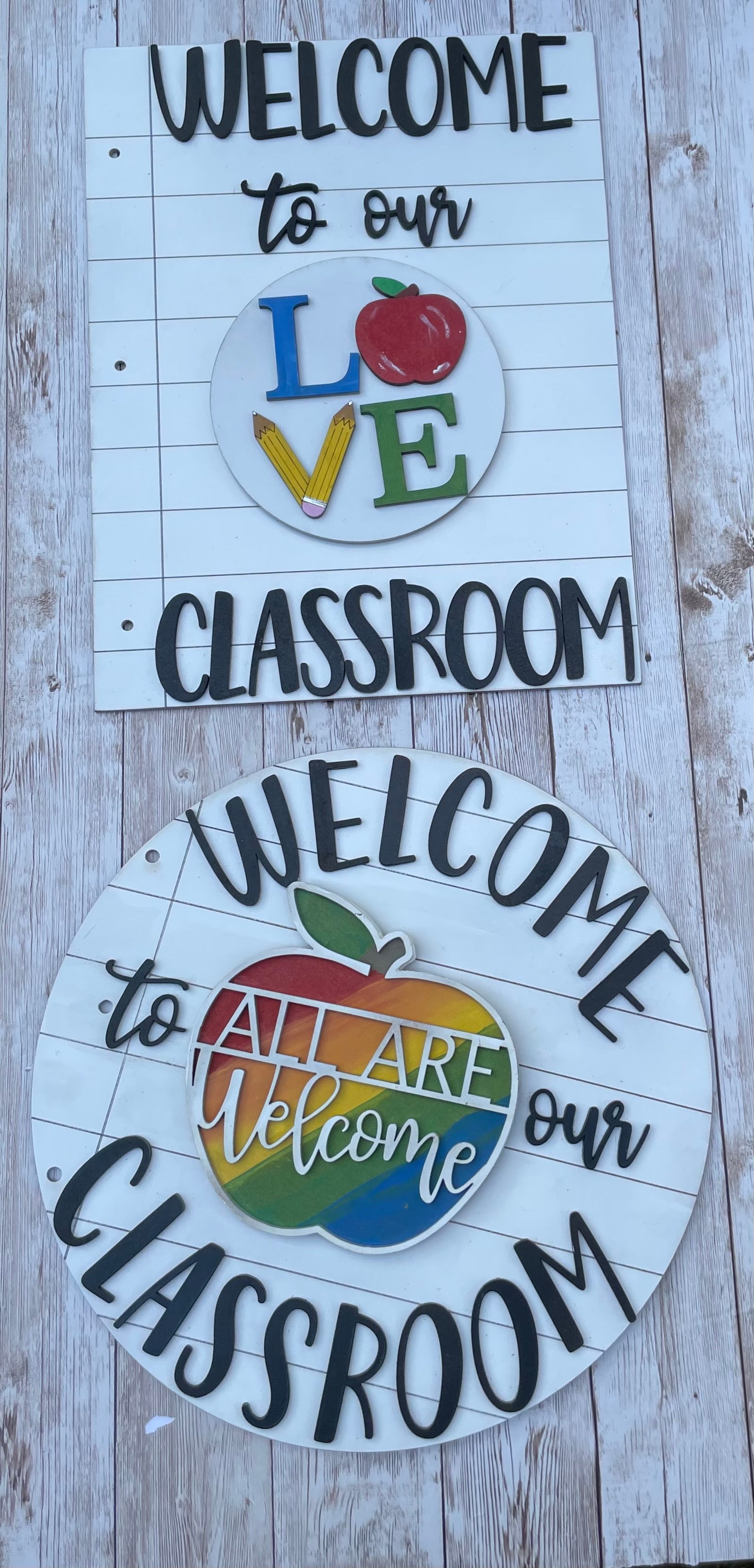 Interchangeable welcome to our classroom sign-Teacher Gift-Classroom d ...